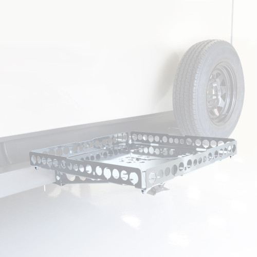 RV Bumper Mounted Generator and Cargo Carrier Tray Kit with Support ...