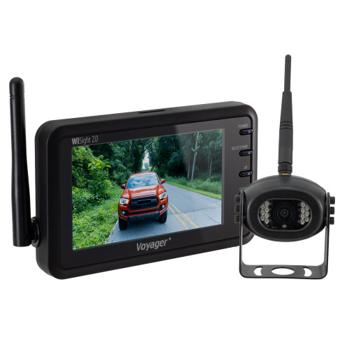 Voyager RV Wireless Backup Camera with 4" Monitor DIY System - RecPro