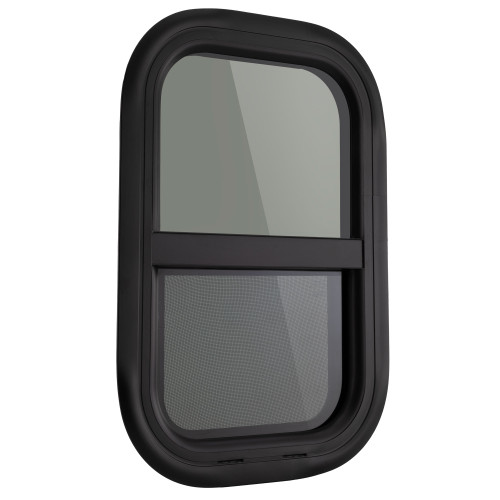 RV Window Teardrop 12" W x 18" H with Trim - RecPro