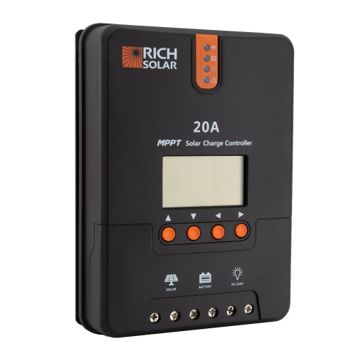 Rich Solar RV 20 Amp MPPT Solar Charge Controller - RecPro