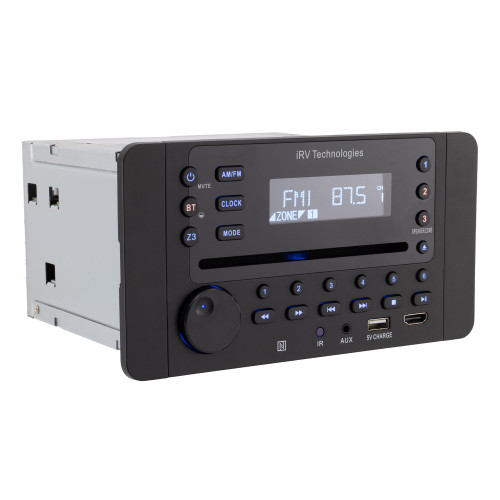 iRV63 RV Stereo System AM/FM/DVD/CD/MP3/MP4/HDMI with Bluetooth - RecPro