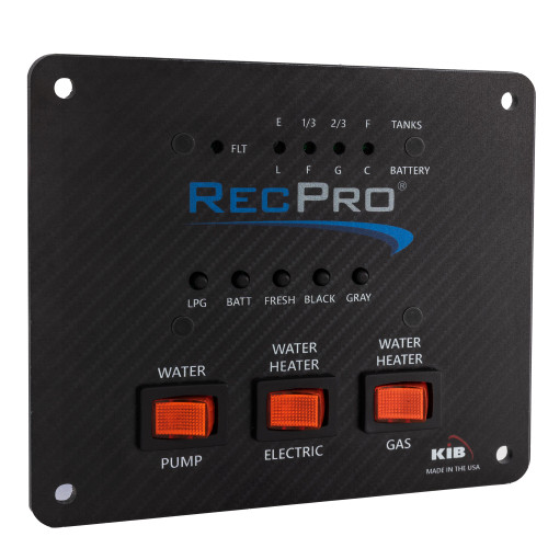 RV Tank Sensor Monitor Panel - RecPro