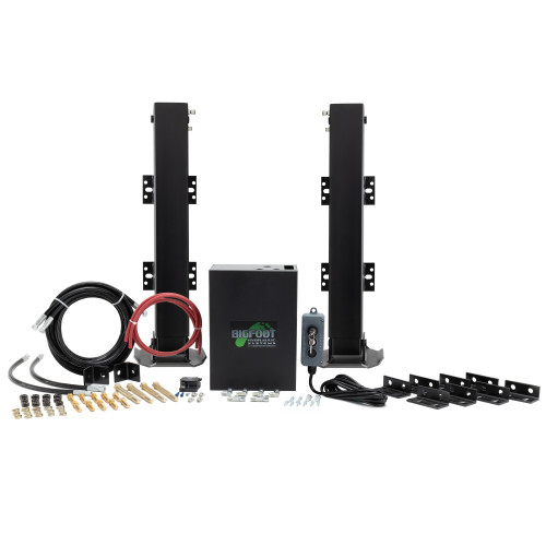 Bigfoot Hydraulic Trailer Dual Point Single Pump Jack Landing Gear - RecPro