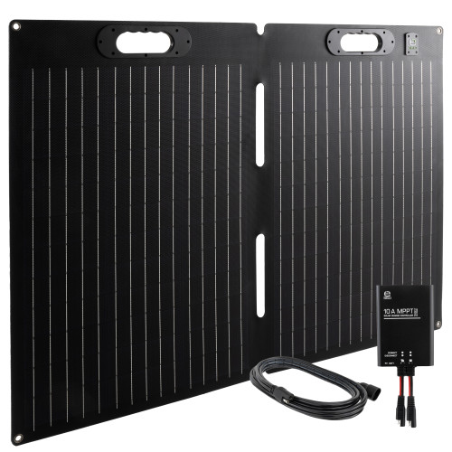 Expion360 120W Portable Solar Panel Bundle with 10A Controller - RecPro