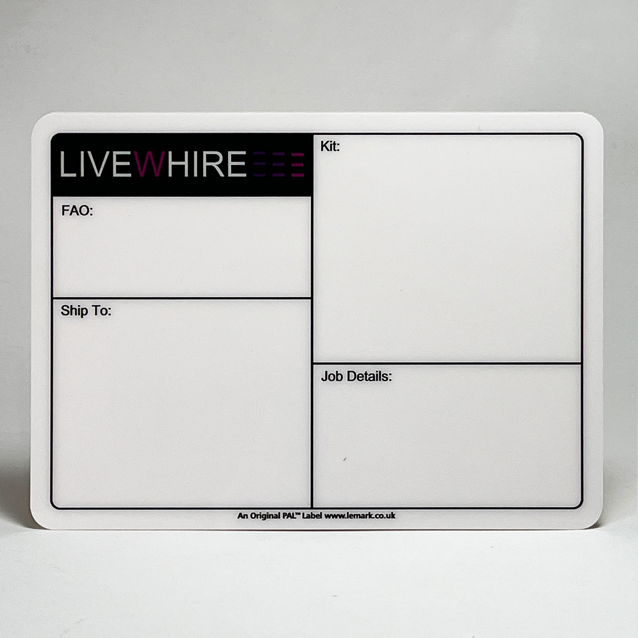 Custom Road Case Labels - Monkey Wrench Productions