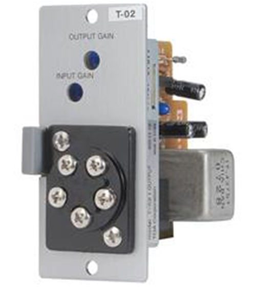 TOA Electronics T-02S Unbalanced Line Input Module with Music-On-Hold ...