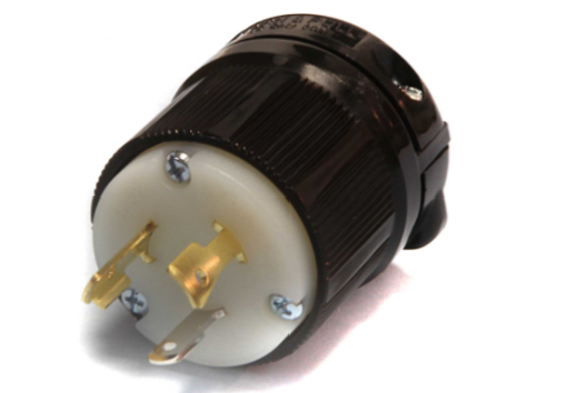Century Locking Plug 20A 125V NEMA L5-20P - Monkey Wrench Productions
