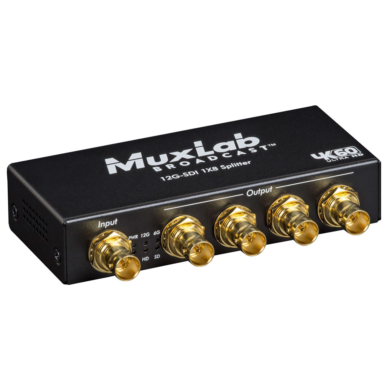 MuxLab 12G-SDI 1x8 Splitter (4K/60)
