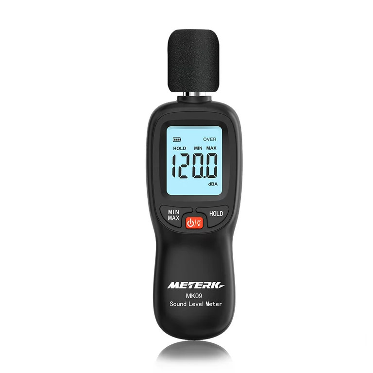 Digital Decibel Meter Range 30-130dB(A) Noise Measuring - Monkey Wrench ...