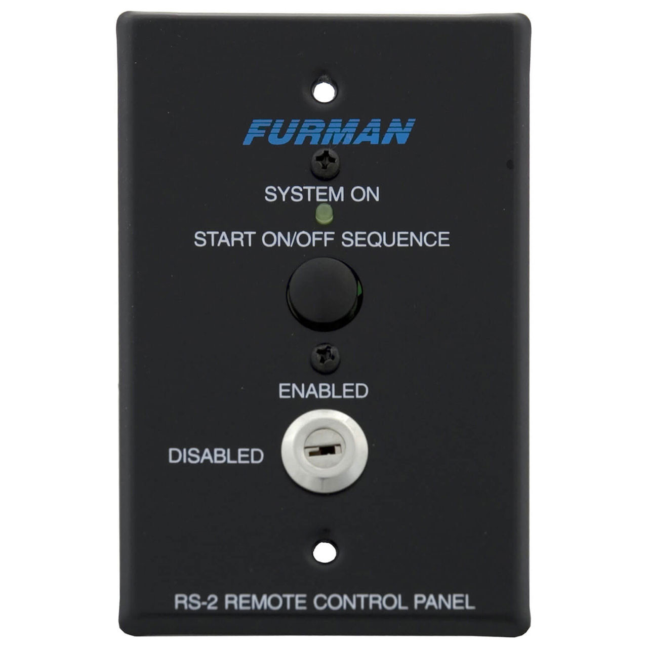 Furman Remote Control Panel with Key Switch and Momentary On/Off ...
