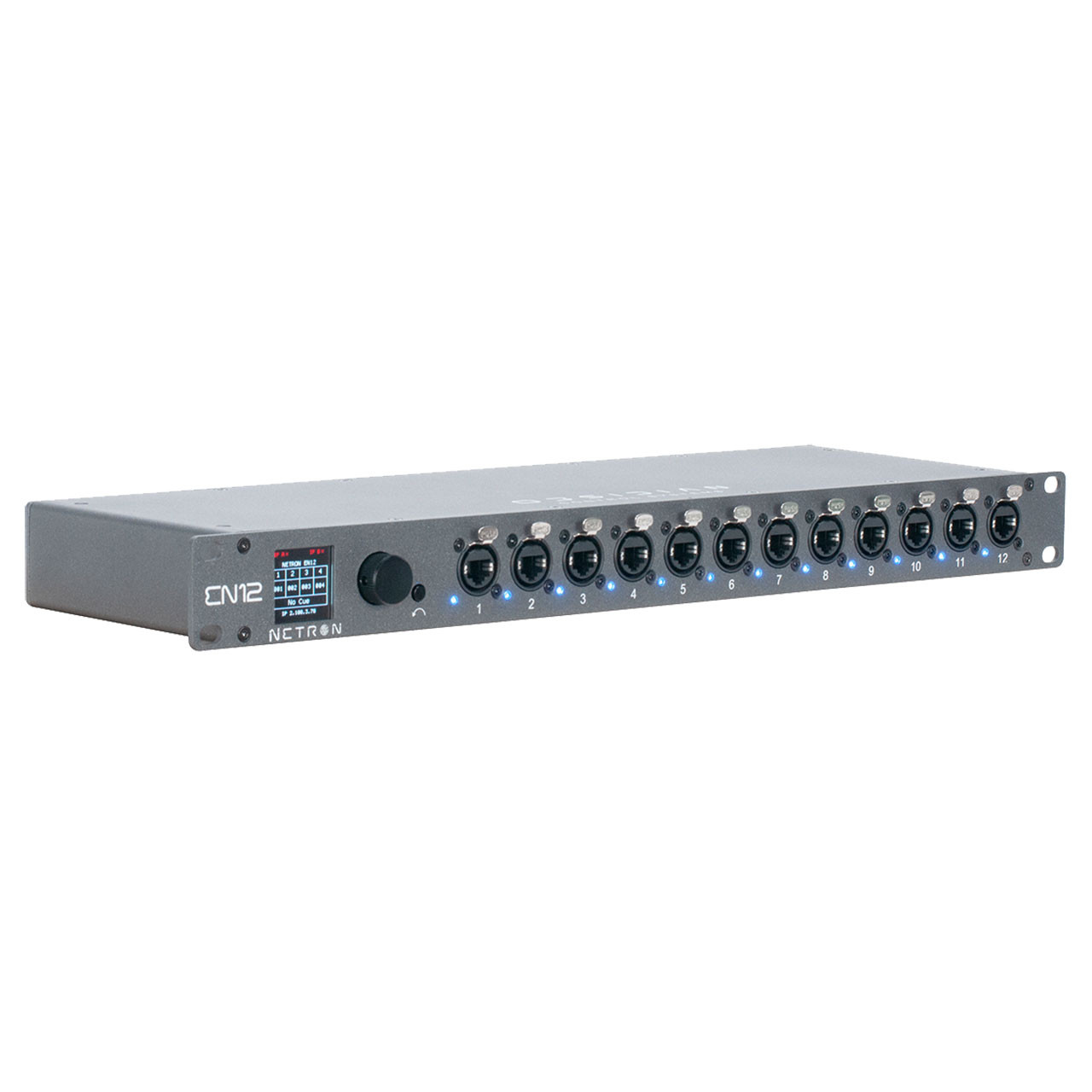 Obsidian Netron EN12-45 - 12 x 5 RJ45 Port Ethercon to DMX Node ...