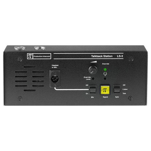 Pro Intercom Talkback Box, w/Override Activation, Desk-top Or Wall ...