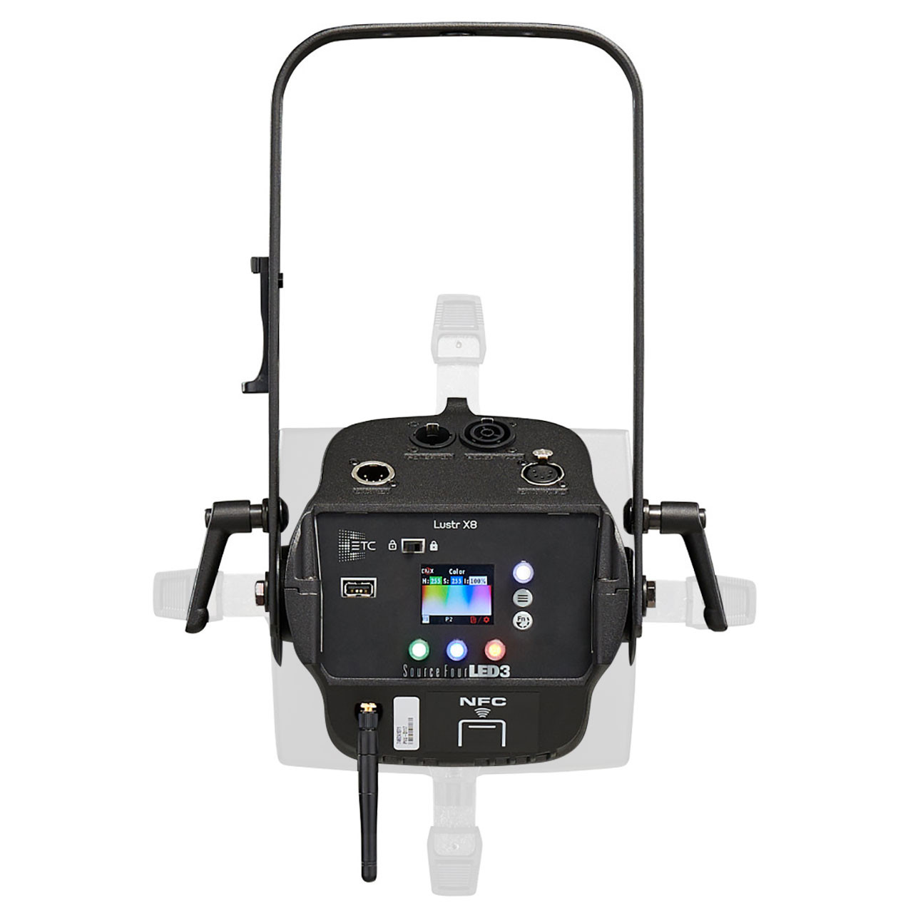 ETC Source Four LED Series 3 Lustr X8 - light engine only - Black ...