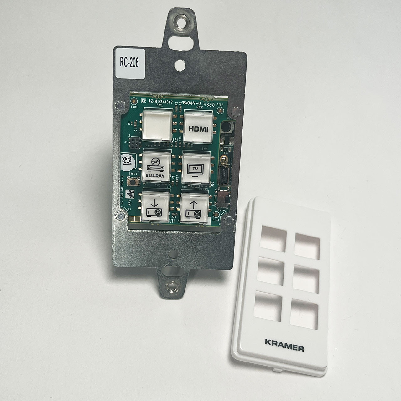 Kramer RC-206 6-Button Control Keypad Used - Monkey Wrench Productions