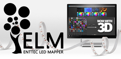 ENTTEC 70581 ELM LED Mapper, Entry Edition 4 Universes - Monkey Wrench ...