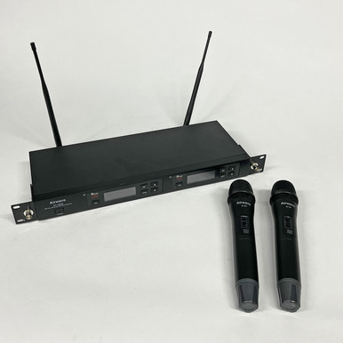 Airwave Dual Channel Wireless Handheld Microphone System 470-489MHz