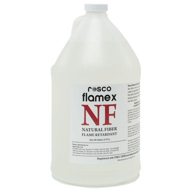 Rosco Flamex NF Natural Fiber Fire Retardant Gallon - Monkey Wrench ...