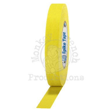 Pro Gaff Yellow Gaffers Tape 1" x 55 yd Roll - Monkey Wrench Productions