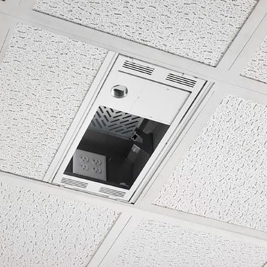 Chief CMS491 1' x 2' Above Suspended Ceiling Storage Box with Column ...