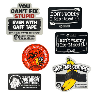Monkey Wrench Sticker Pack V2