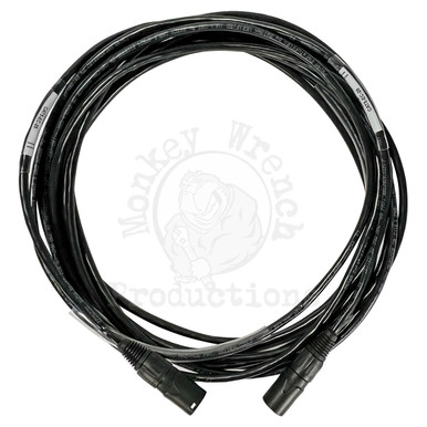 Lex CAT5 Heavy Duty Ethercon Cable, 25 ft - Monkey Wrench Productions