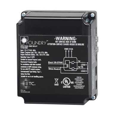 ETC UFR2-LV Unison Foundry Dual Zone DMX Relay with 0–10 V - Monkey ...