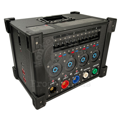 Indu-Electric CUBE Distro with (2) 19-Pin 6 Circuits & (4) L-21-30 Outlets