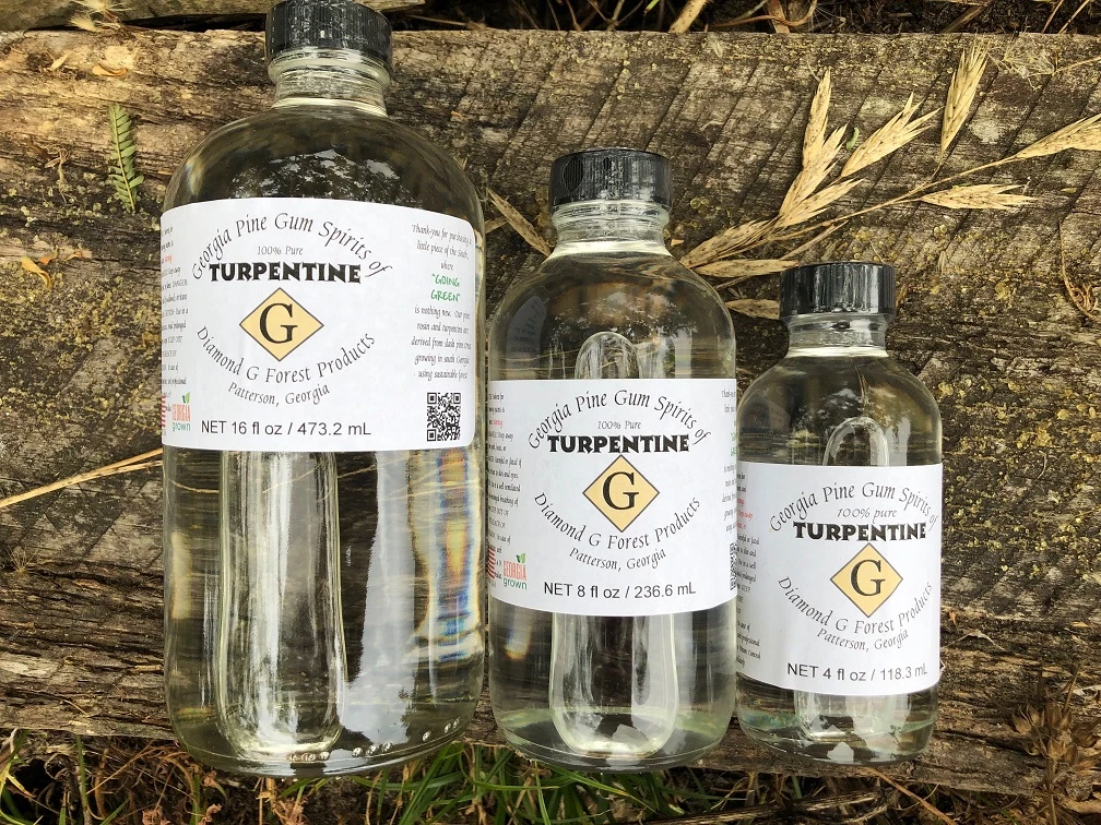 100% Pure Gum Spirits of Turpentine - Diamond G Forest Products