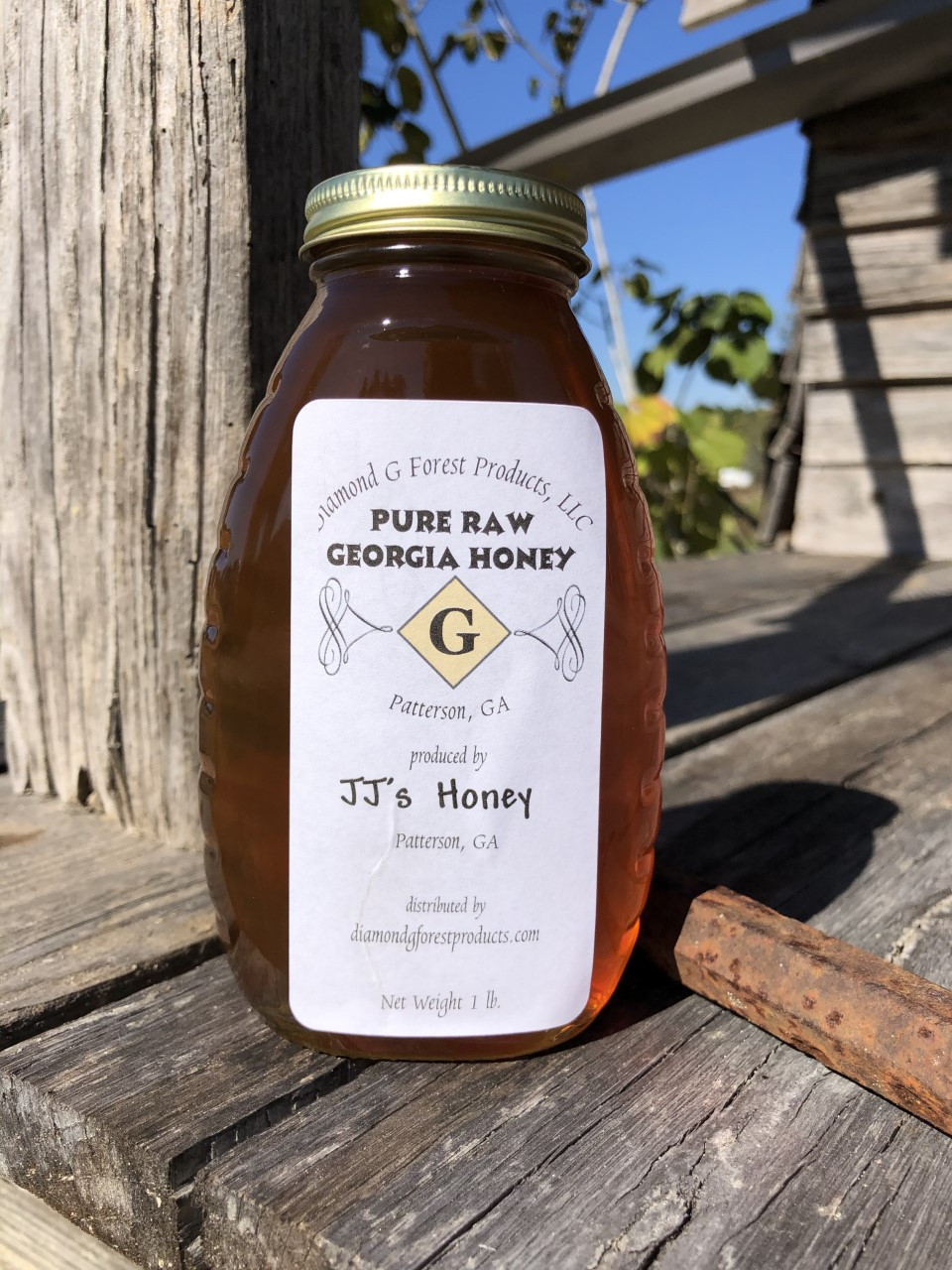 Pure Raw Georgia Honey - Diamond G Forest Products