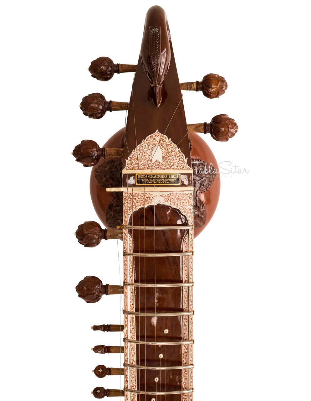 surbahar for sale, 15-17 Symapthetic strings, with fiber case, buy ...