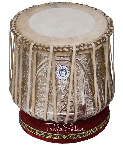 Buy TSM Dhama Jori, Brass Dhama, Sheesham Dayan