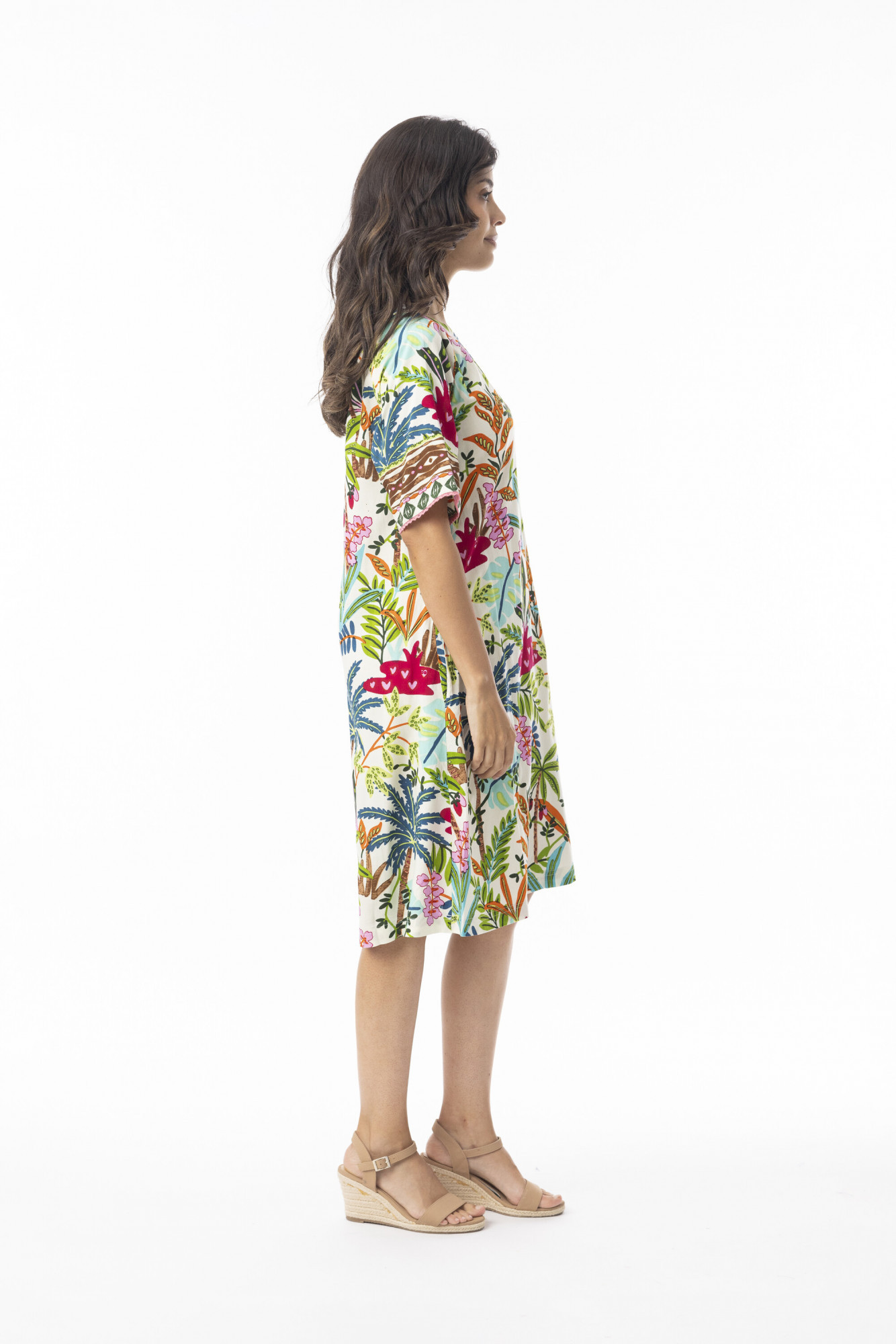 Ovahe Contemporary Dress in Print | Orientique | @alibiOnline