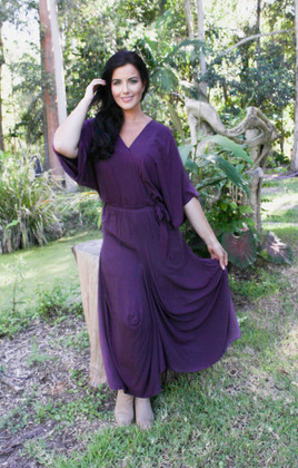 Molly Skirt in Plum | Ombak | @alibiOnline