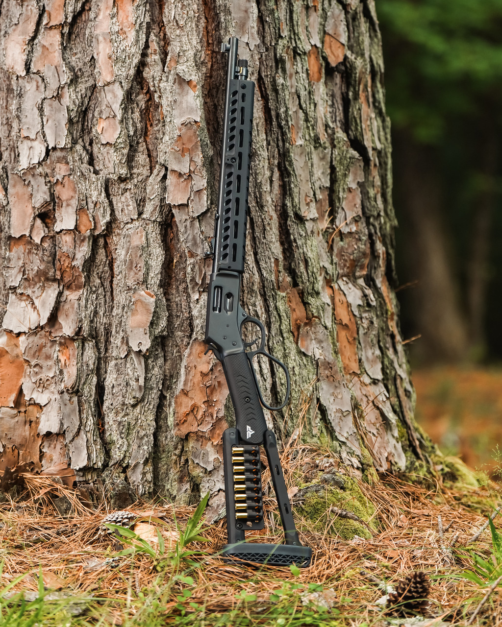 Henry Lever Stock Straight Black