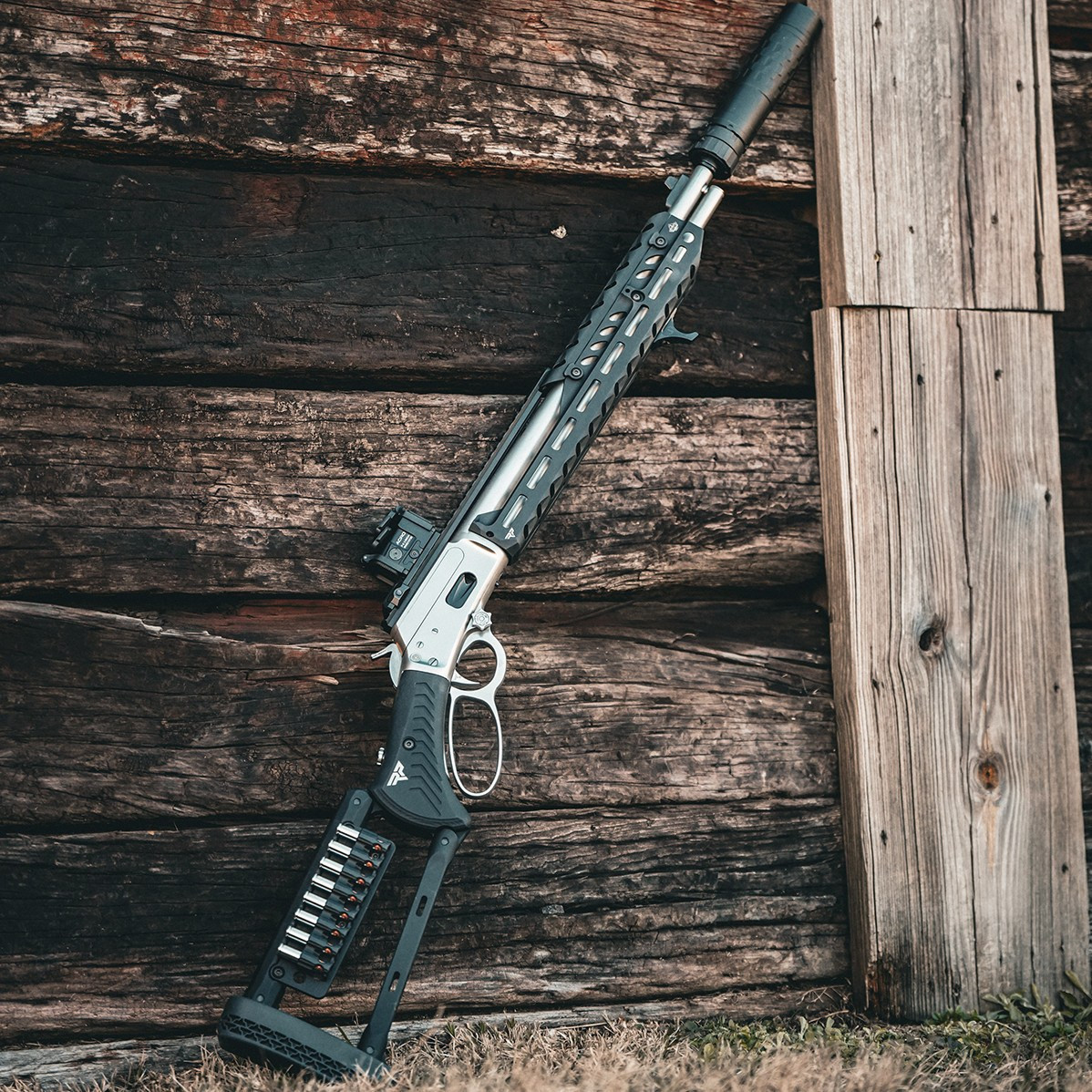 PewView Rossi 95 Pistol Caliber Receiver Rail 357 44 mag, 45 colt