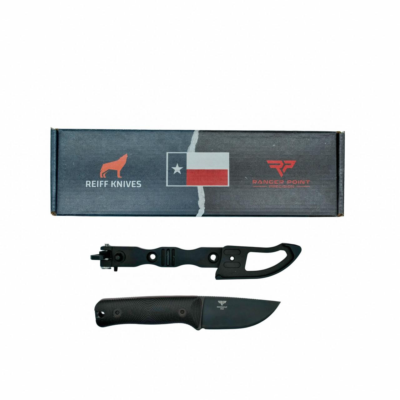 Reiff RangeWolf EDC Knife + Ranger Point M-LOK Flex Carry Knife Sheath ...