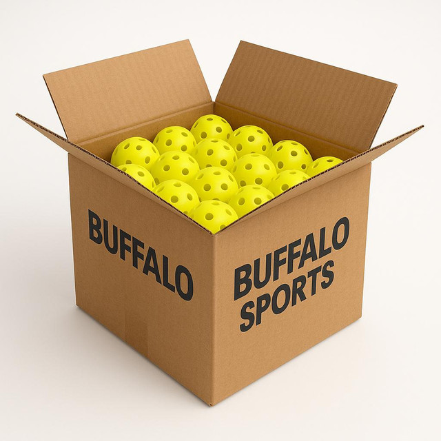 Buffalo Sports Elite Pickleballs Bulk Box 240 Balls