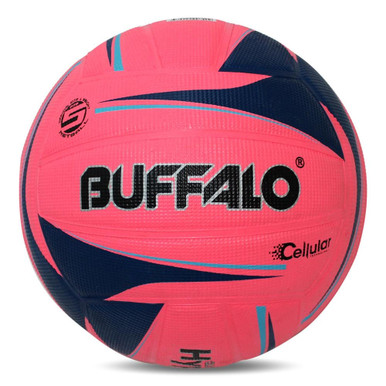 Buffalo Sports Hyper-Lite Cellular Rubber Netball - Pink