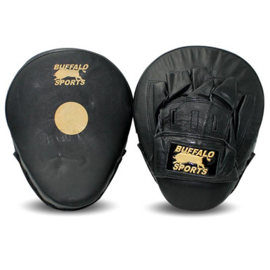 Buffalo Sports Deluxe Leather Focus Pads Curved