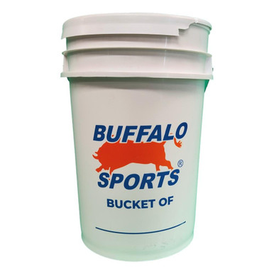 Buffalo Sports Heavy Duty Plastic Buckets with Lid