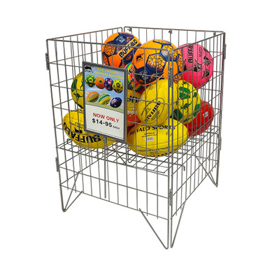 Buffalo Sports Wire Ball Bin
