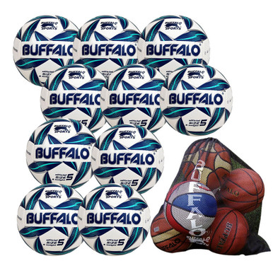 Buffalo Sports Striker Soccer Ball 10 Pack