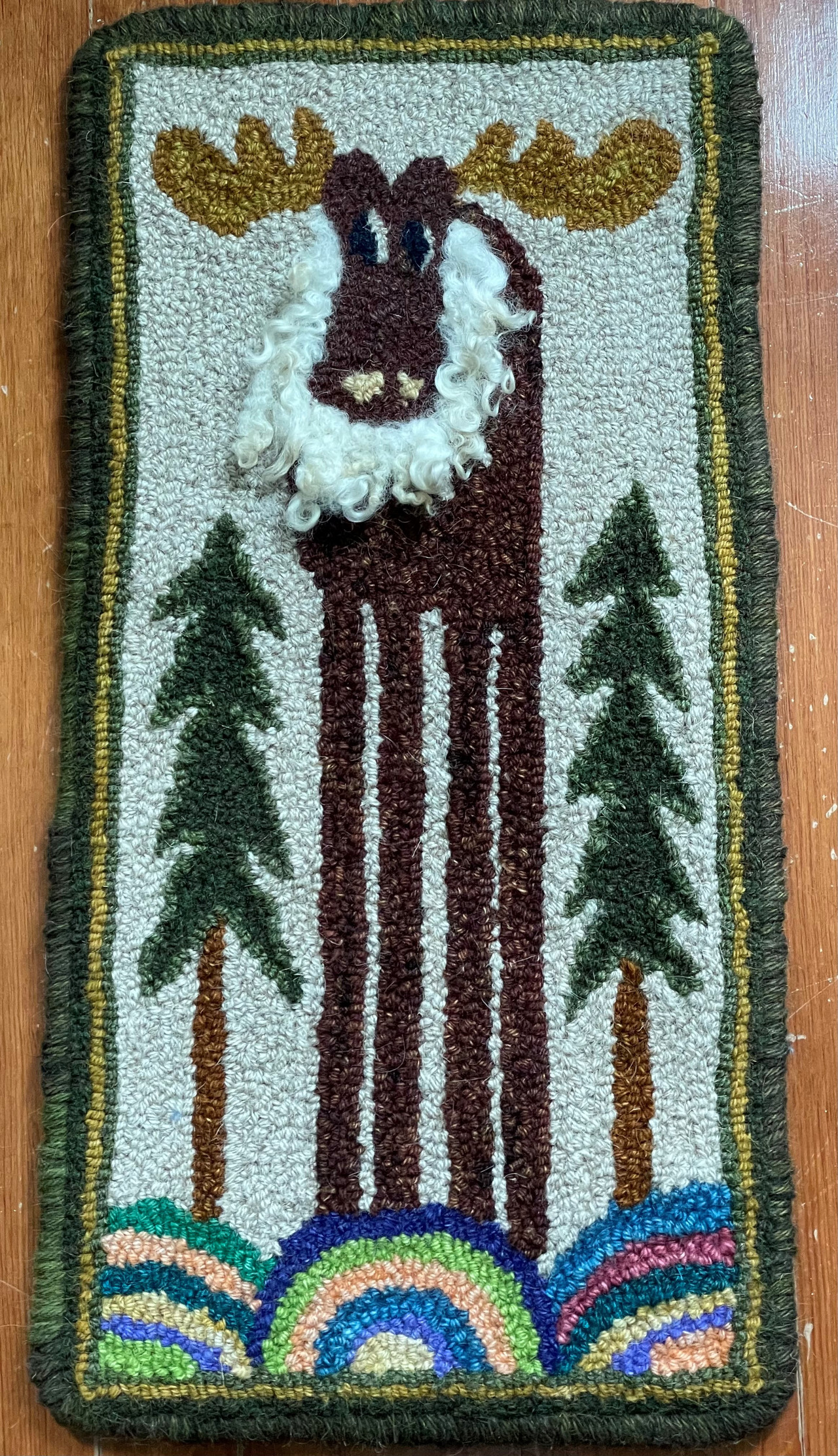 Forest Moose - Breezy Ridge Rugs