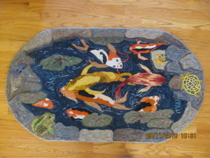 Koi Pond Pattern - Breezy Ridge Rugs