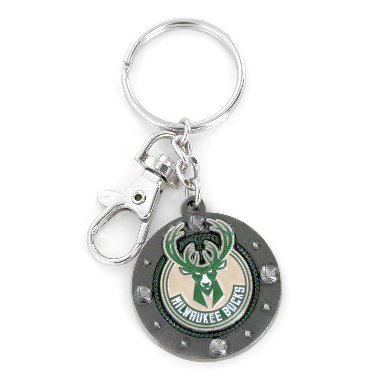 MILWAUKEE BUCKS IMPACT KEYCHAIN