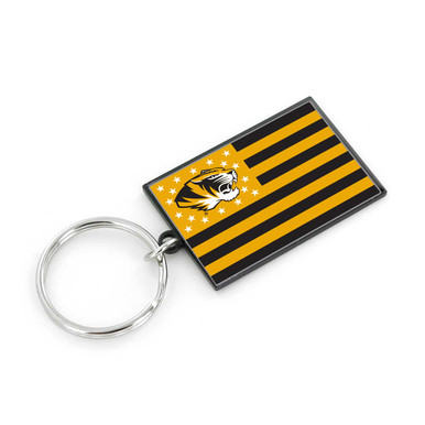 MISSOURI AMERICANA FLAG KEYCHAIN