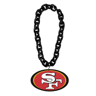 SAN FRANCISCO 49ERS (BLACK) FAN CHAIN