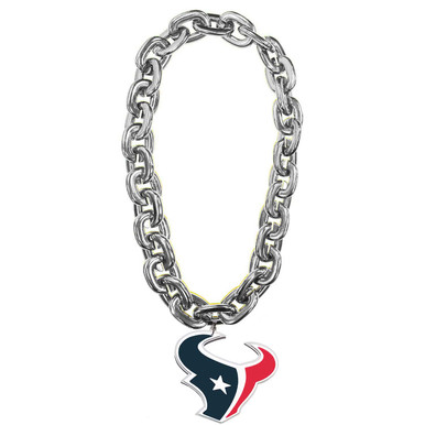 HOUSTON TEXANS (SILVER) FAN CHAIN