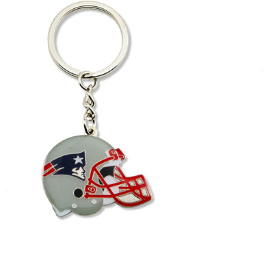 NEW ENGLAND PATRIOTS HELMET KEYCHAIN
