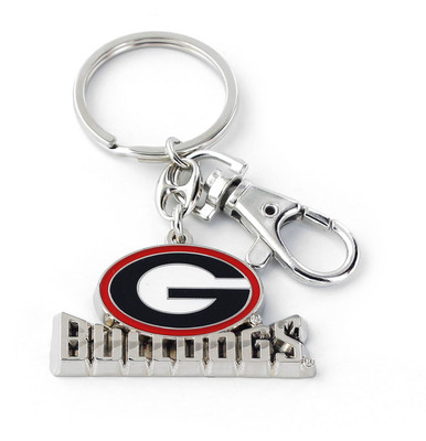 GEORGIA HEAVYWEIGHT KEYCHAIN